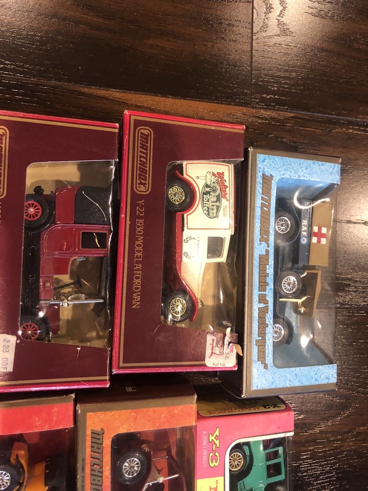 Matchbox Models Of Yesteryear Collection 45 Models Made In England New ...