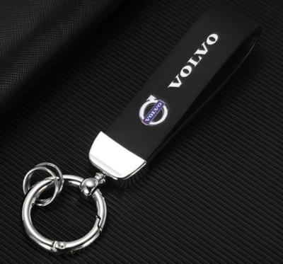 VOLVO Keyring Keychain | Leather Faux Key Rings Gift UK Seller | eBay UK