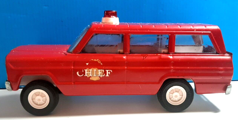 VINTAGE TONKA FIRE CHIEF JEEP WAGONEER | eBay