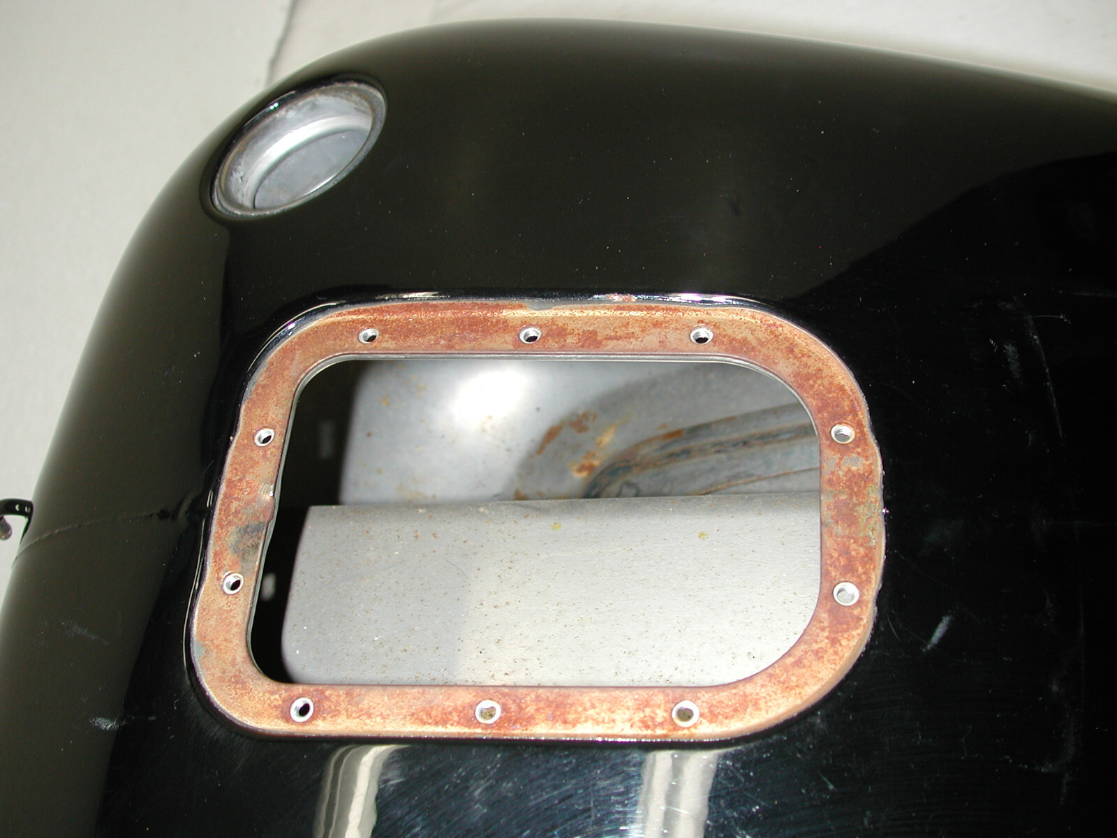 HARLEY DAVIDSON Softail Heritage Fat Boy 2003-2010 OEM Black Fuel Gas ...
