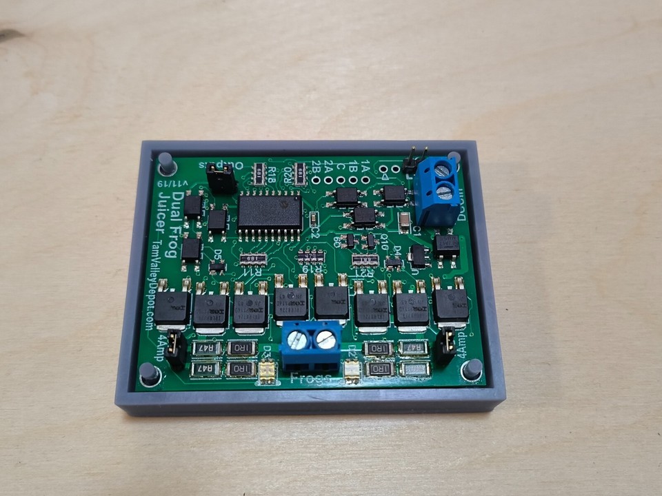 Tam Valley DCC dual frog juicer/auto reverser 3D printed case | eBay