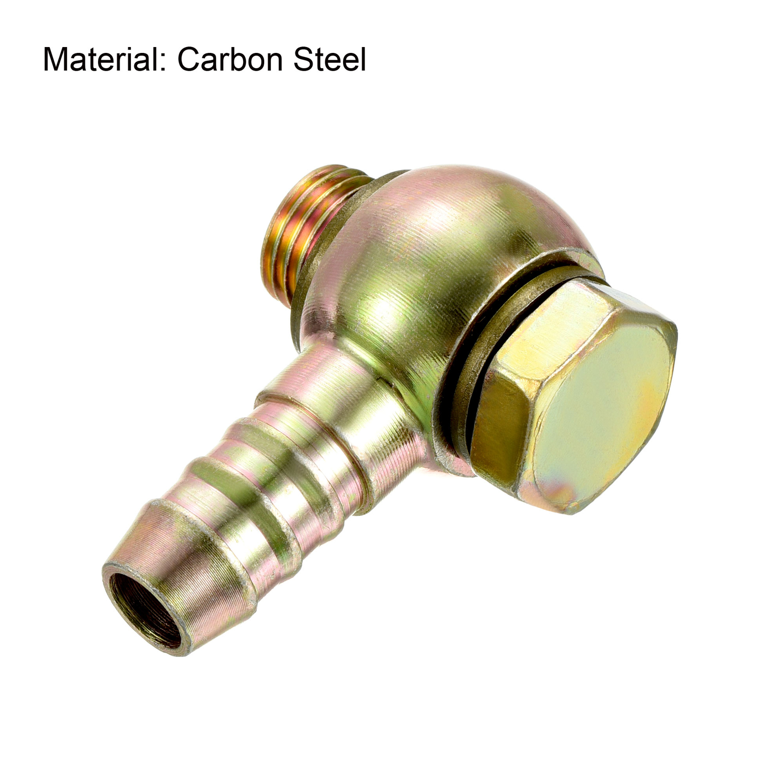 13mm Barbed M14x1.5 Male Thread Hose Pipe Fitting Elbow Connector ...