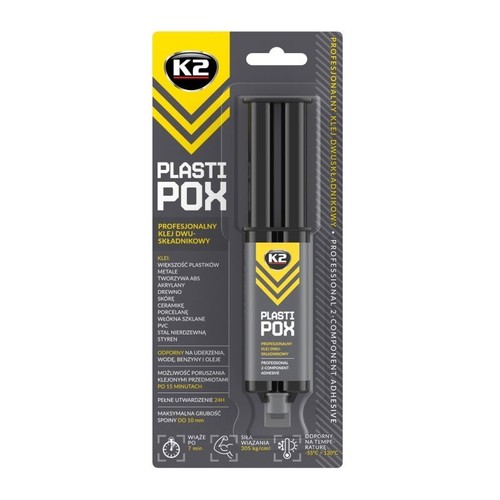 K2 PlastiPox 0,88 oz colle époxy adhésive professionnelle à 2 ...