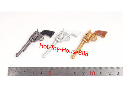1/6 Western Cowboy Long Colt Revolver Pistol Gun Model Fr 12" Action ...