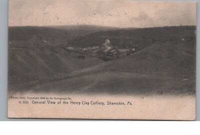 Shamokin, Shamokin, Pa. Henry Clay Colliery; Industry, View. A3 | eBay