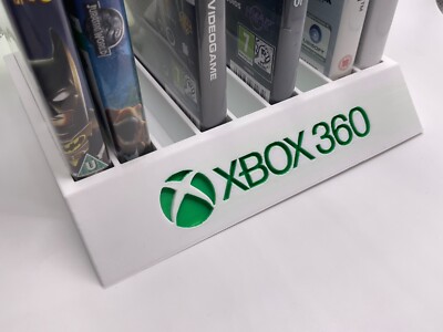 Xbox 360/Xbox 1 Game Case Holder - Display For Game Boxes. Game Mount ...