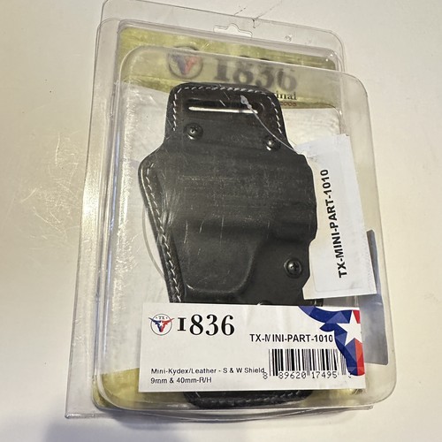Tagua Texas 1836 TX-Mini-part-1010 Kydex Leather S&W Shield 9mm & 40 | eBay