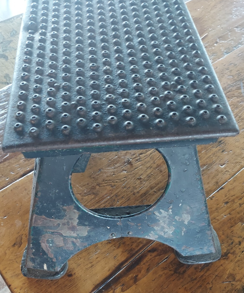 UNION PACIFIC RAILWAY RAILROAD PASSENGER STEP STOOL RR MORTON | eBay