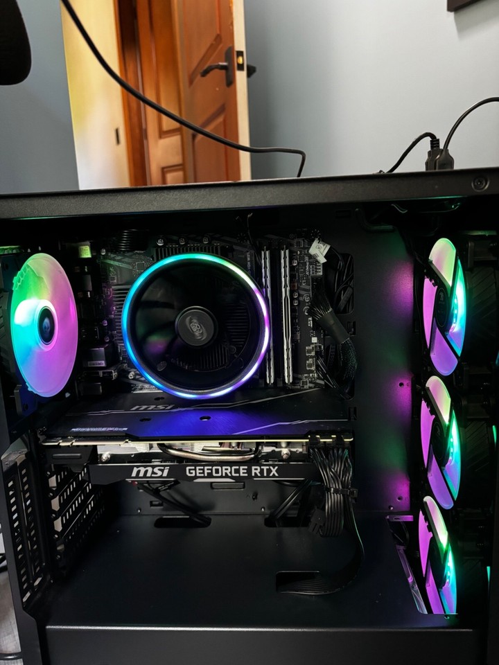 gaming pc full setup used i7 cpu 2070super gpu | eBay
