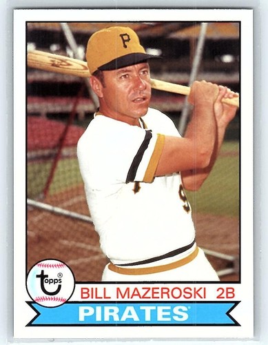 2016 Topps Archives #118 Bill Mazeroski Pittsburgh Pirates Baseball ...