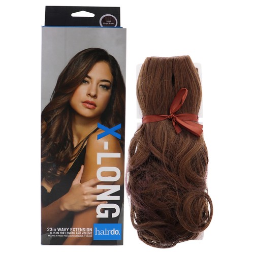 Wavy Extension - R830 Ginger Brown by Hairdo for Women - 23 Inch Hair ...