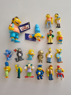 The Simpson's 20th Anniversary 2009 action figures brand new Stick Ems ...