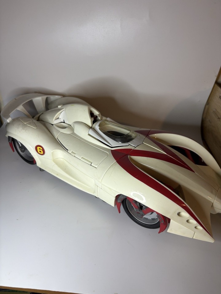 Speed Racer Mach 6 Car Movie Battle Morph 14" 2008 Warner Bros Untested ...