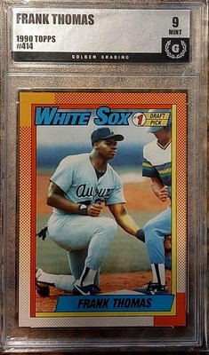 1990 Topps #414 Frank Thomas RC, Mint 9, Beautiful Card! The Big Hurt ...
