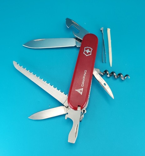 Victorinox Camper Red Swiss Army Knife Multi Tool! | eBay
