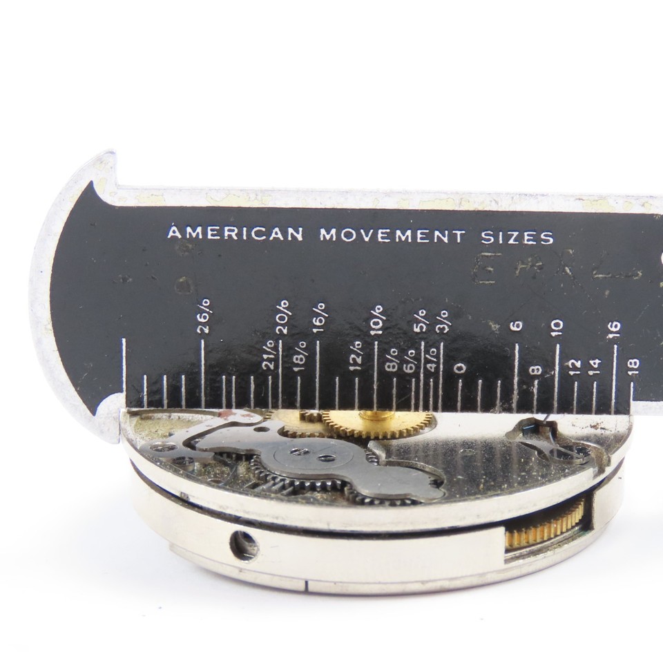 Hamilton 18 Size Model 924 Open Face Pocket Watch Movement | eBay