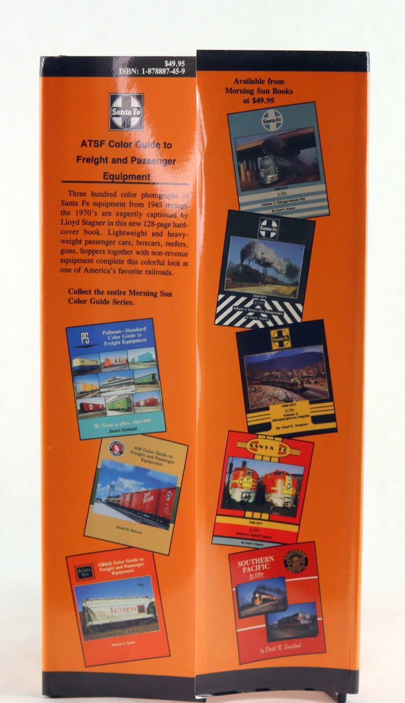 Lloyd Stagner 1st Ed 1995 ATSF Color Guide to Freight and Passenger ...