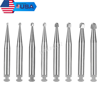 Round Carbide Burs for Slow Speed Latch RA (Choose Your Size & Qty) 22 ...