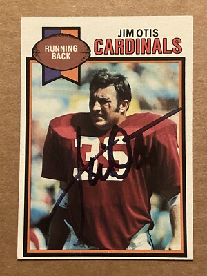 JIM OTIS Signed 1979 Topps #324 Cardinals Ohio State Buckeyes Autograph ...