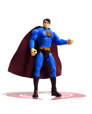 Superman Returns Action Figure Superman Arm Leg Action 5.5" Hasbro 2006 ...