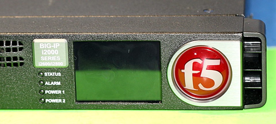 F5-BIG-LTM-I2600 F5 Networks BIG-IP APPLIANCE: LOCAL TRAFFIC MANAGER ...