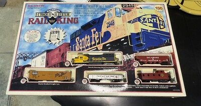 Bachmann Rail King HO Scale Train set with E-Z Track System | eBay