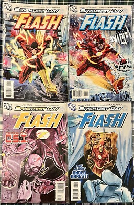 FLASH VOL.3 COMIC BOOK LOT 9 Issues Geoff Johns Francis Manapul Scott ...
