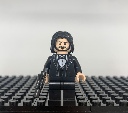 LEGO John Wick Minifigure (100% Genuine LEGO Bricks) | eBay