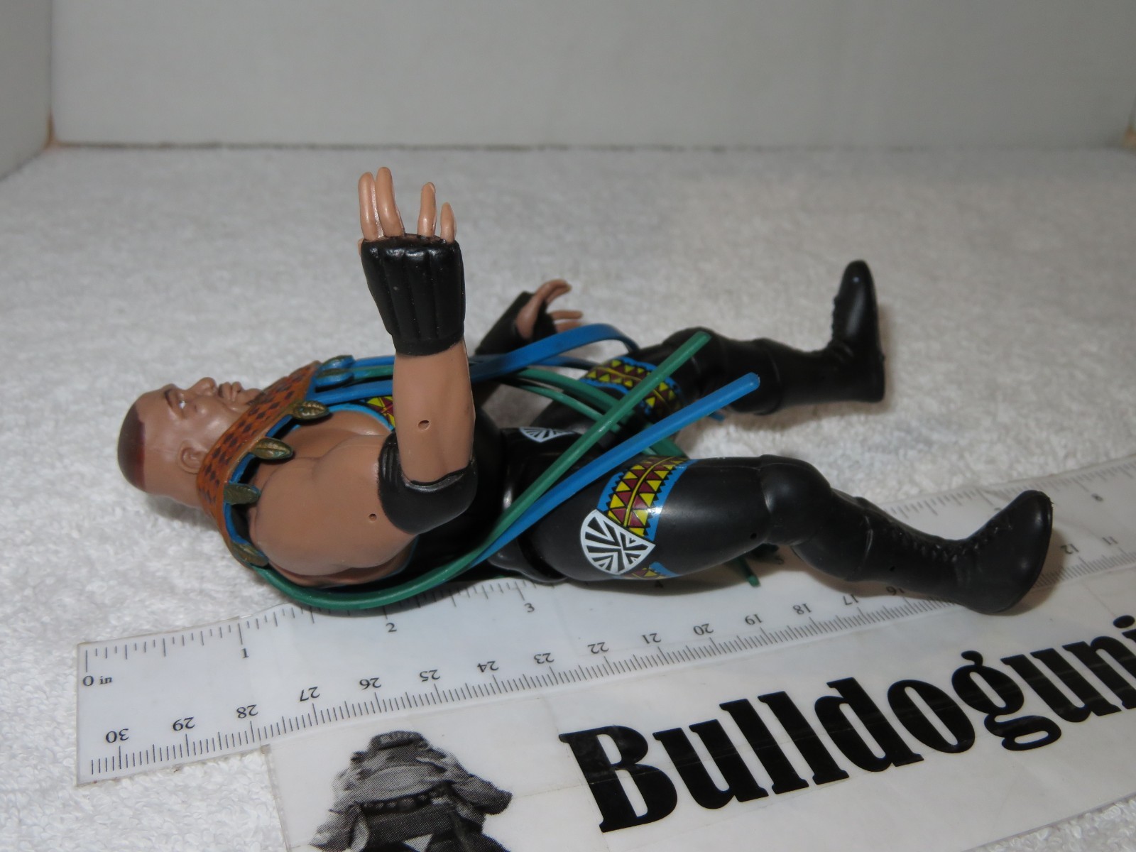 1997 D’Lo Brown Wrestler Figure Only WWF Jakks Pacific Wrestling WWE D ...