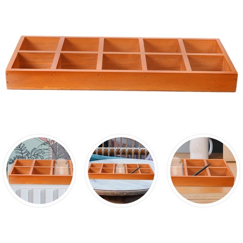 Compartment Storage Box Divided Sections Office Desktop Container | eBay