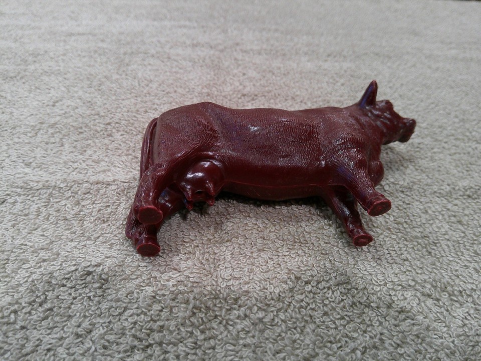 Vintage 1950's Hartland Cow Farms Milk Animal - Tonka Stake Farm Truck ...