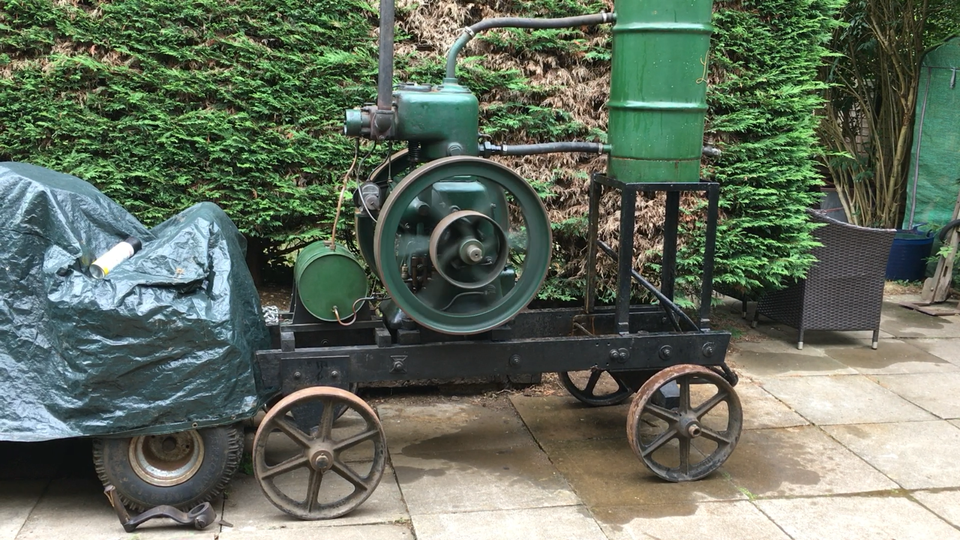 Lister L Type 5 HP Stationary Engine, 1925, Petrol / Paraffin ...