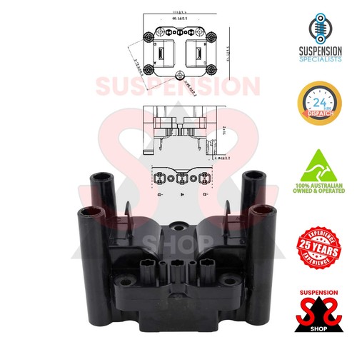 Ignition Coil Unit Suit VW Golf 2.0 GOLF IV Variant (1J5) | eBay Australia