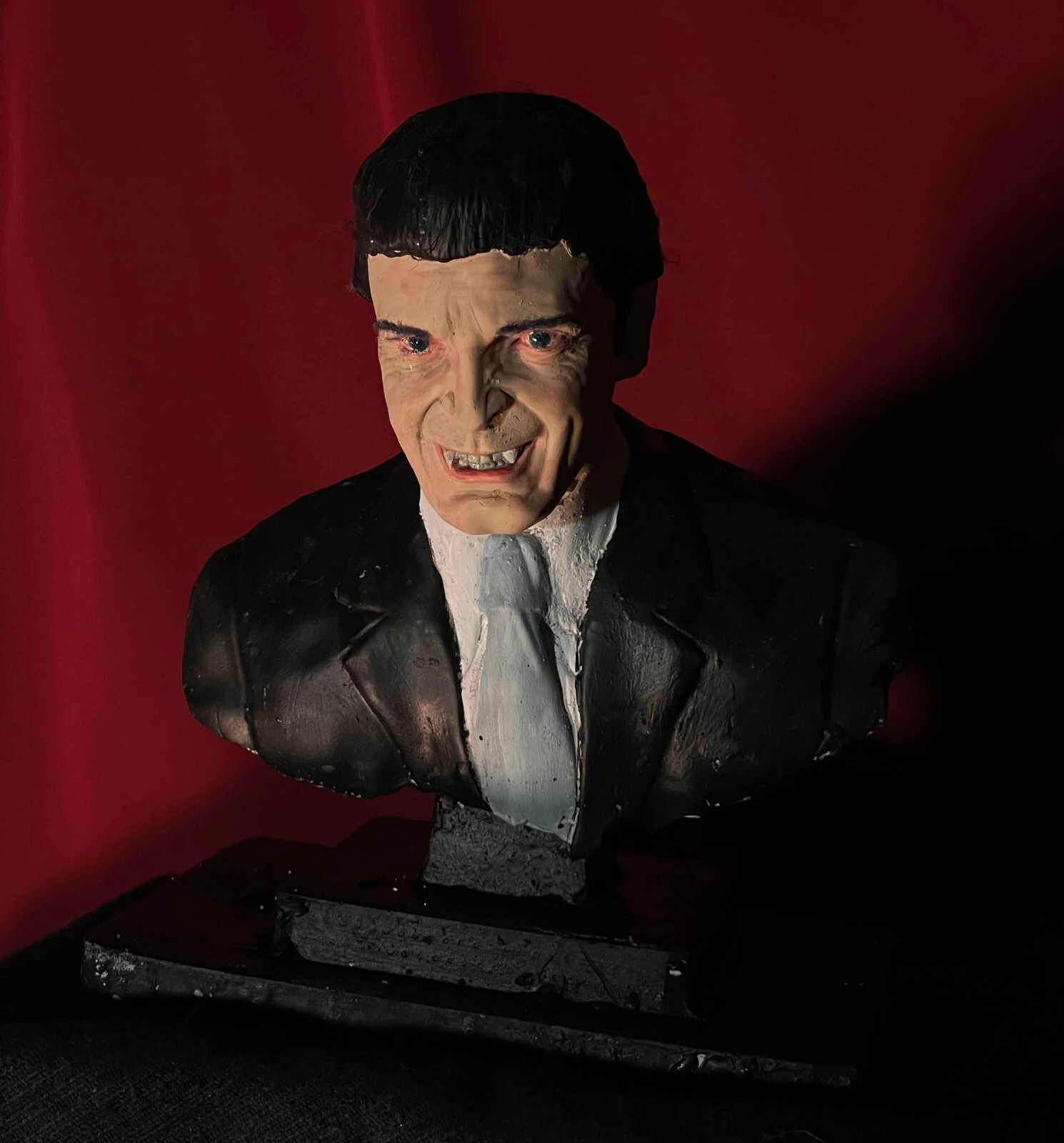 Janos Skorzeny Barry Atwater The Night Stalker portrait bust PAINTED | eBay