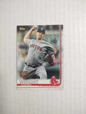 2019 Topps 150th Anniversary Stamp Steven Wright #518 (PWE) | eBay