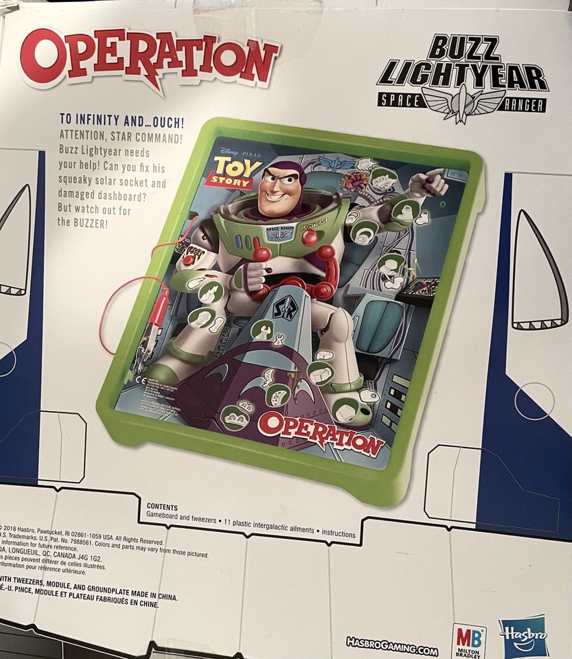 Toy Story Operation Game Buzz Light Year Edition | eBay
