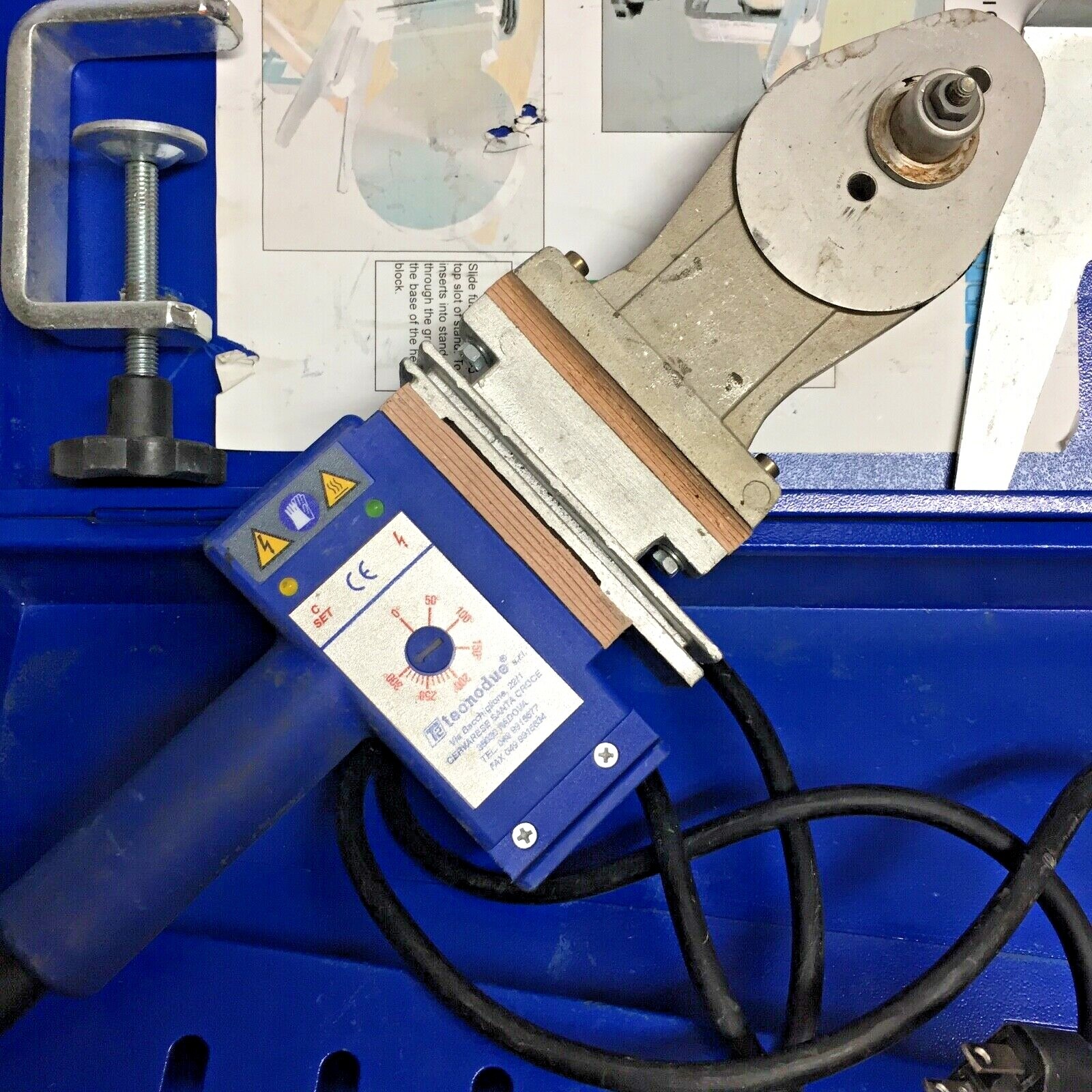 ITS T2 Tecnodue Polifusore PF 63 Portable Socket Fusion Iron Good ...