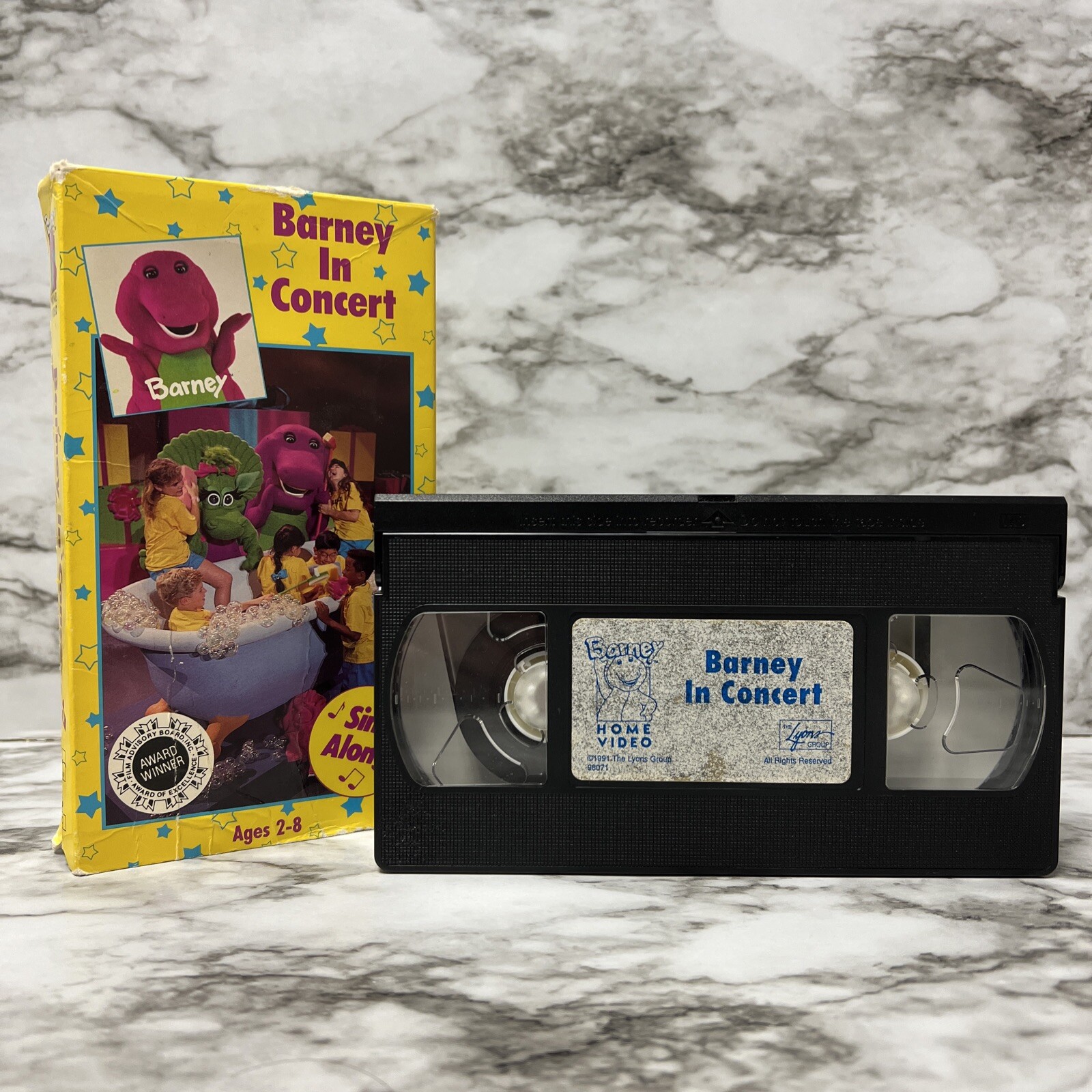 Barney in Concert (VHS, 1991) Sing Along | Grelly USA