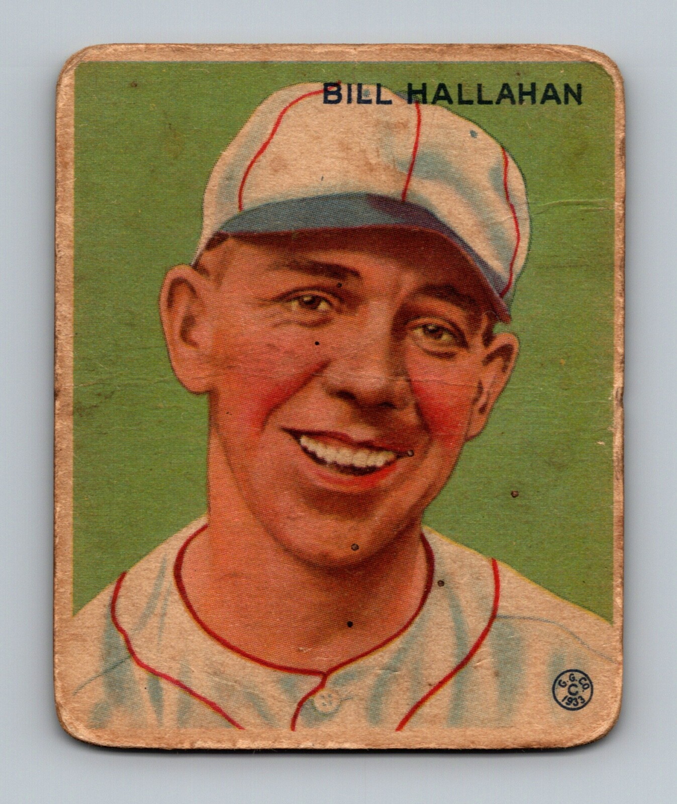 1933 Goudey #200 Bill Hallahan LOW GRADE Baseball Card | eBay