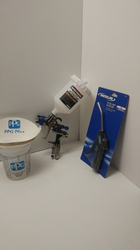 HTE Spectrum Paint Gun 64824 Gravity Air Feed (Never Used) Merlin Air ...