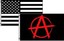 3x5 3'x5' Wholesale Combo Set Anarchy Rebellion Anti USA Black White ...