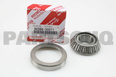 9036630071 Genuine Toyota BEARING, TAPERED ROLLER (FOR REAR DRIVE ...