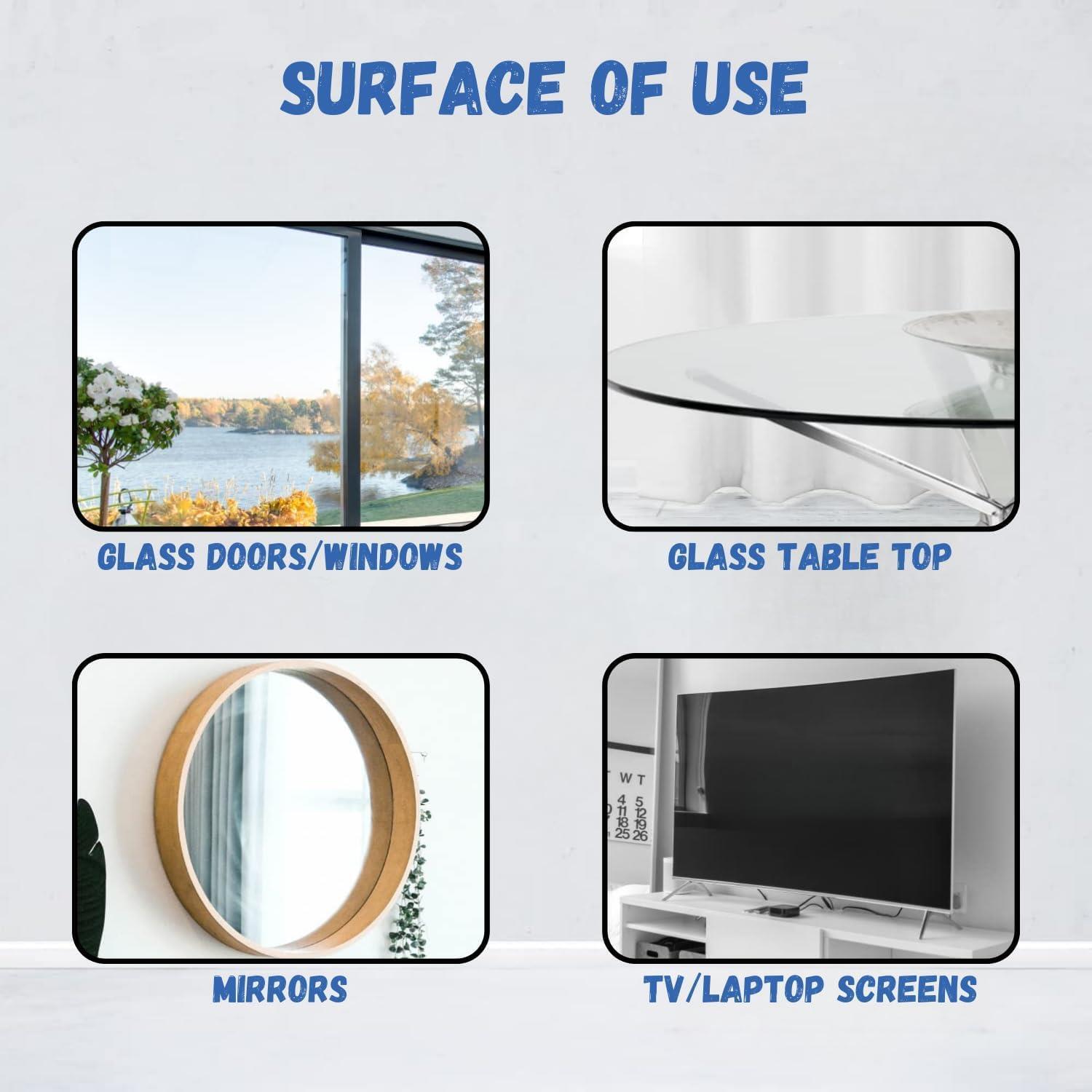 3 Witches Glass Mirror Cleaner Spray Streak Free Cleans Home Window ...