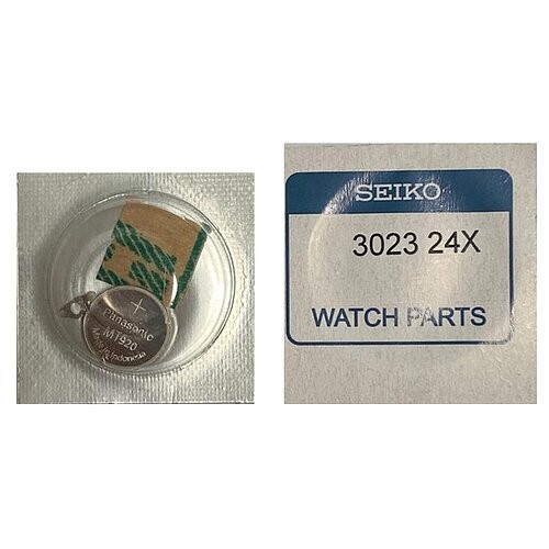 Seiko 3023 24X Battery Capacitor (MT920) Solar Kinetic Watches 5J21 ...