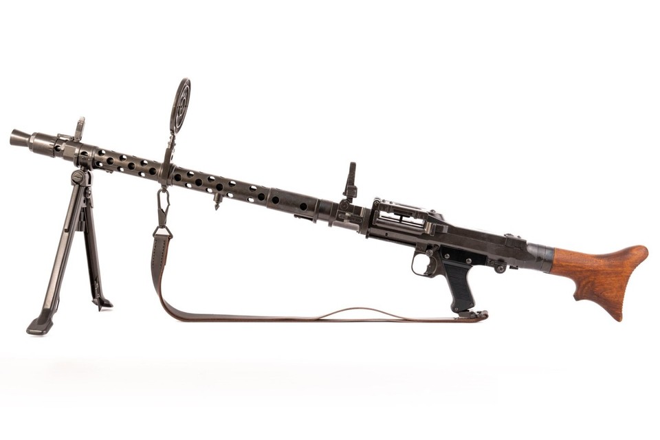 Denix MG 34 Non-Firing Machine Gun Full Size Display Prop With Sling ...