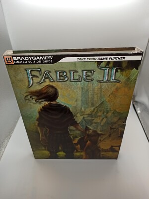 Fable II (2) Limited Edition Strategy Guide Brady Xbox 360 w/ Art Book ...