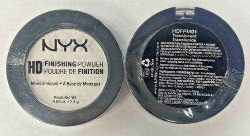 NYX HD Finishing Powder Mineral Based-Translucent *Twin Pack* | eBay