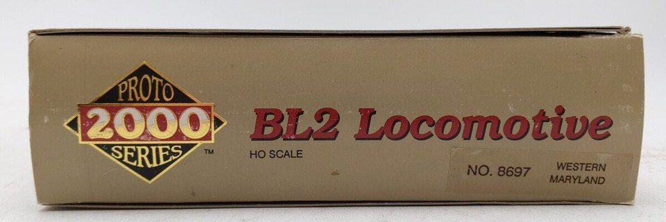 Proto 2000 8697 HO Scale Western Maryland BL2 Diesel Locomotive #81/Box ...