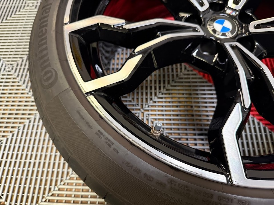 OEM 21" BMW Style 765 765M F97 F98 X3M X4M Wheels Rims Black Machined w ...