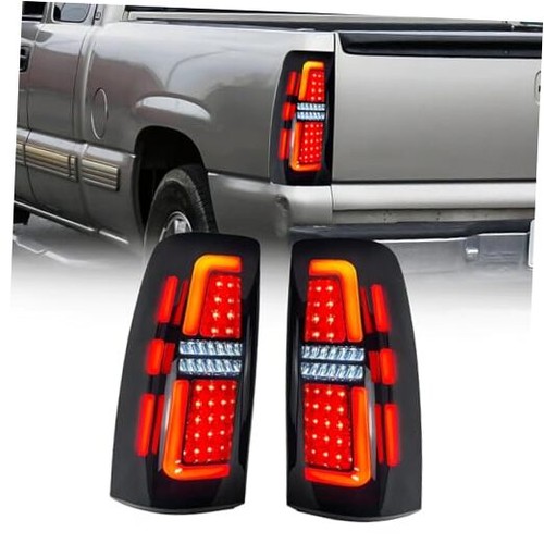 AMERICAN MODIFIED LED Tail Lights Compatible with 1999-2006 Chevy ...